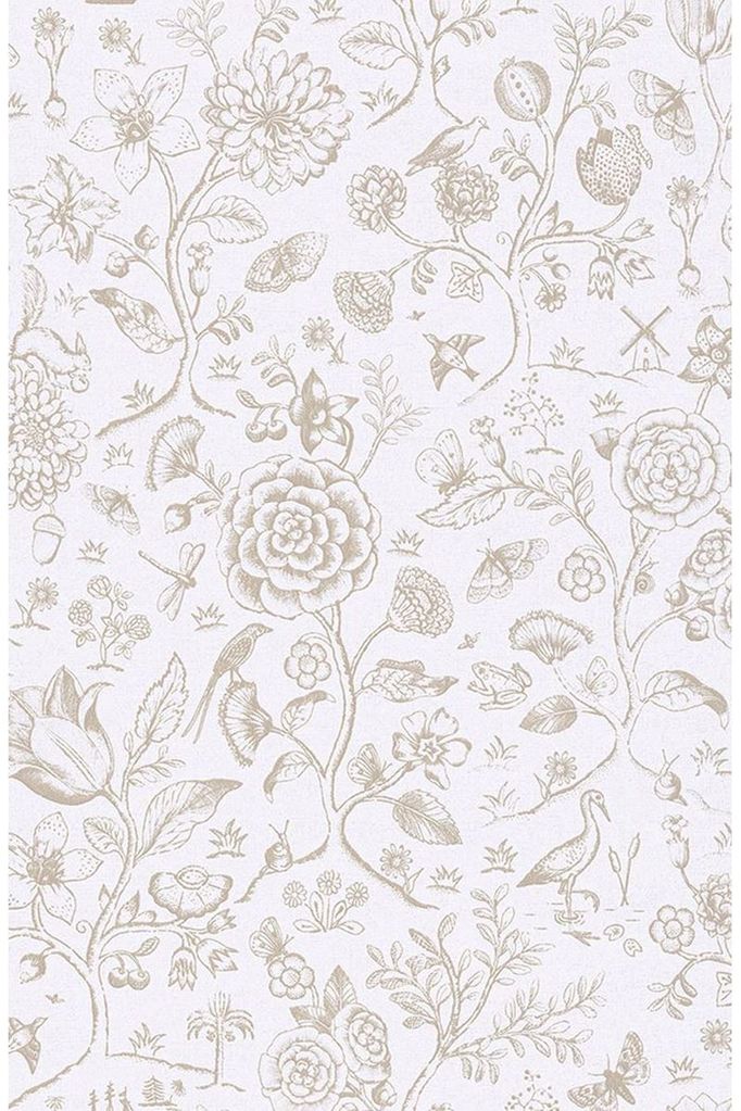 Pip Studio Spring to Life two tone Behang Ecru | Pip Studio the ...