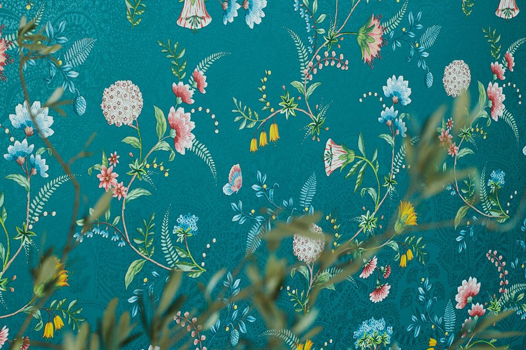 Pip Studio La Majorelle Wallpaper Dark Blue | Pip Studio the Official ...