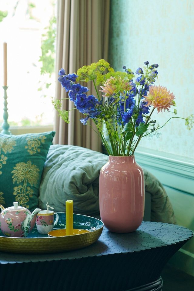 Ovale Vaas Metaal Old Roze | Pip Studio the Official website