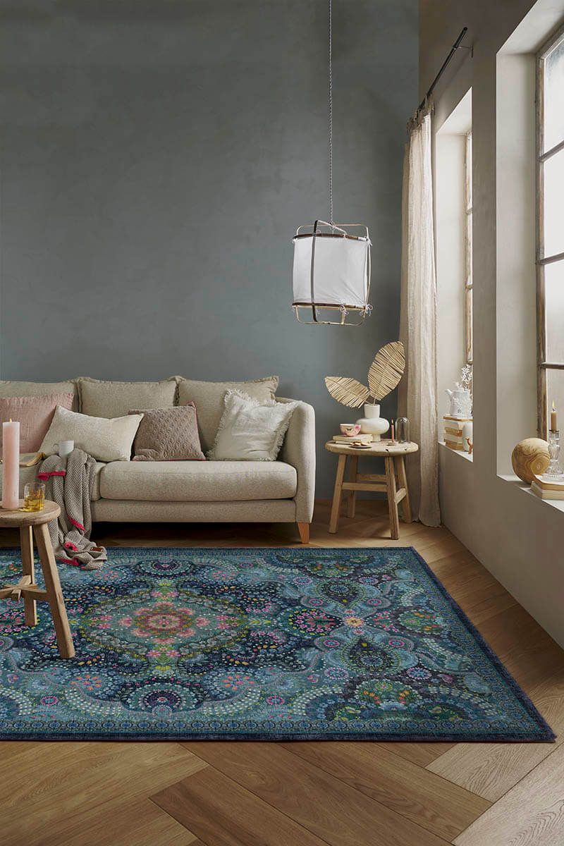 Pip Studio Carpet Moon Delight by Pip Dark Blue | Pip Studio